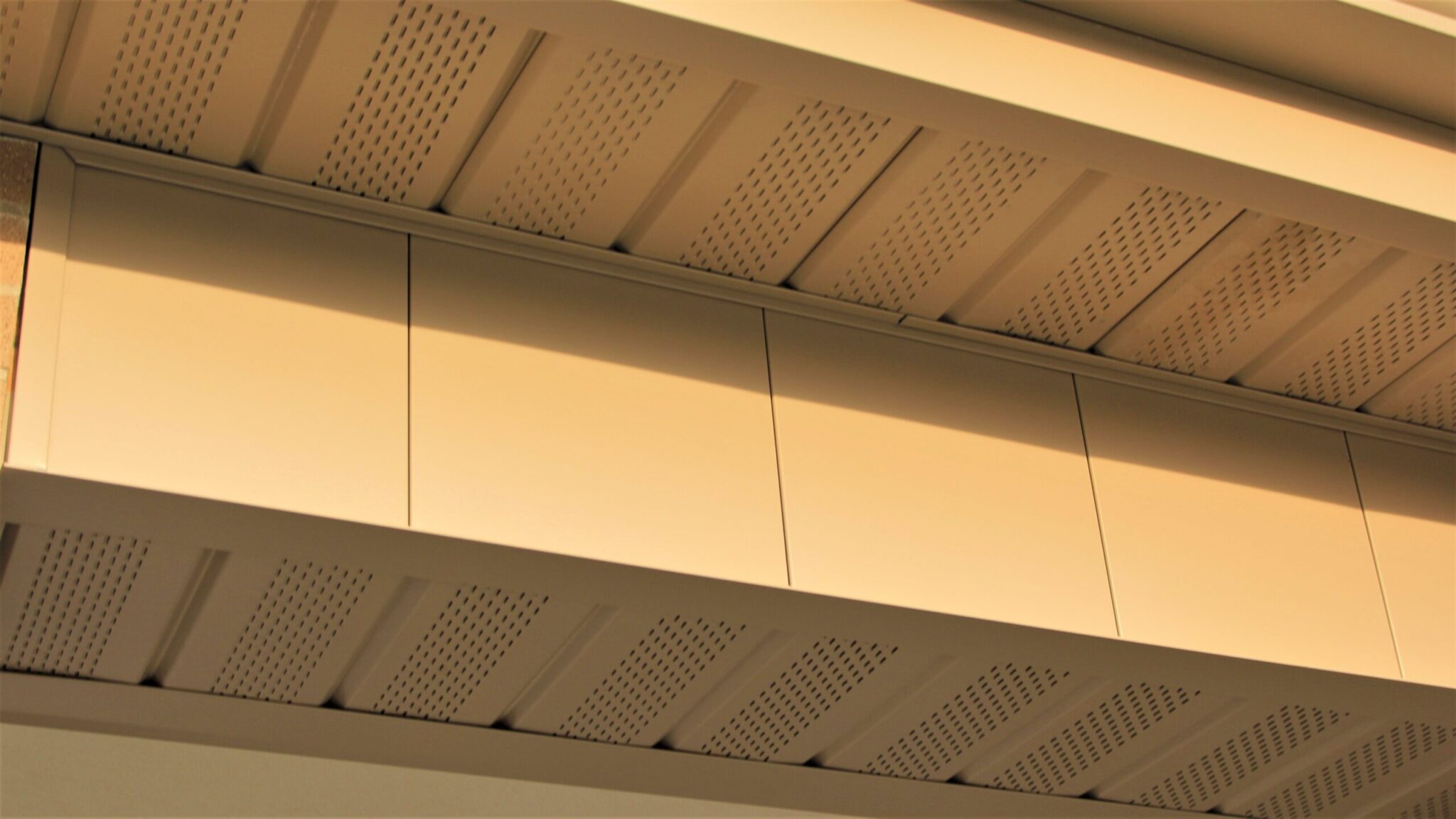 V Groove Soffit Panel - Vented V Groove Soffit
