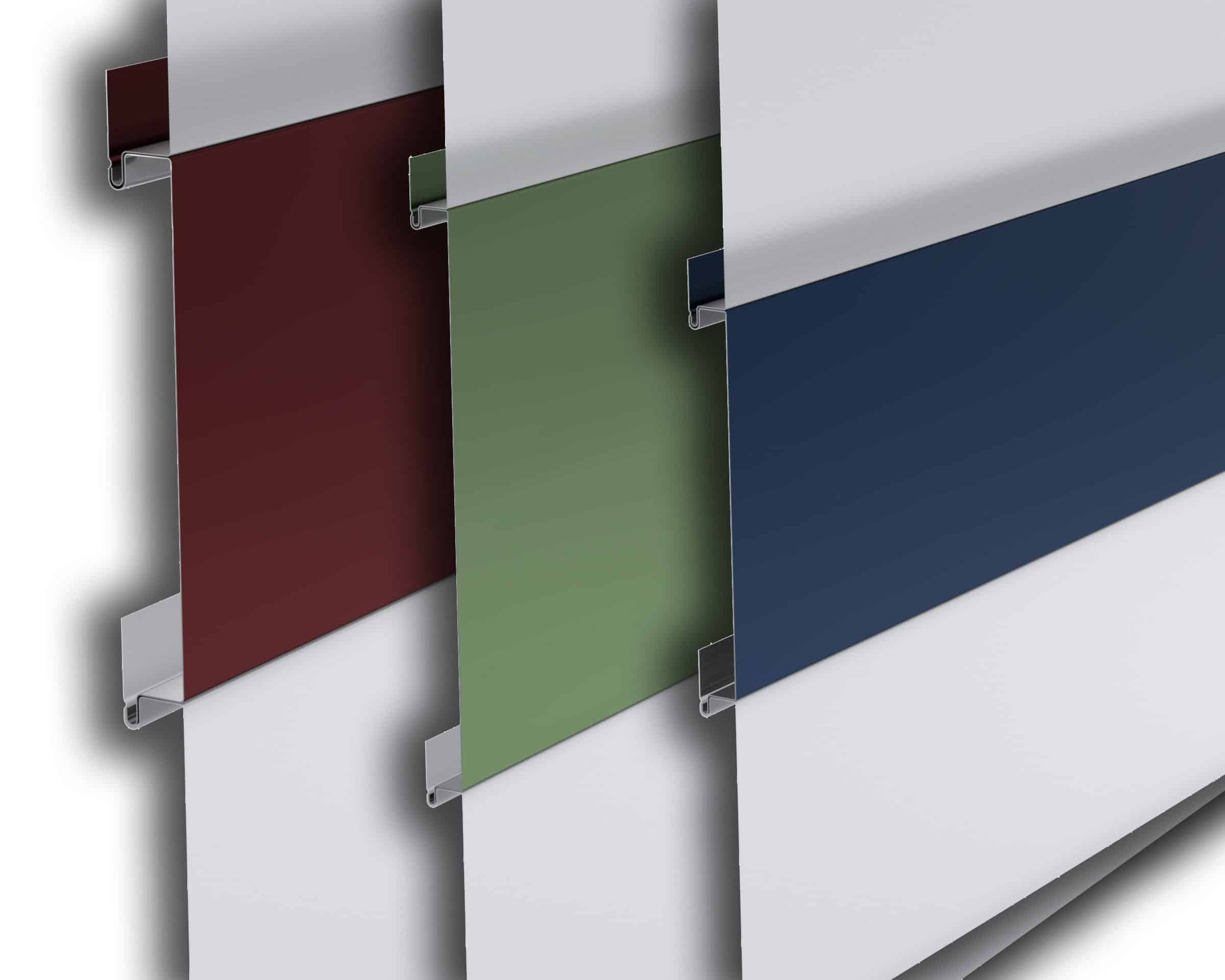 Flush Panel Concealed Fastener Metal Wall Panel